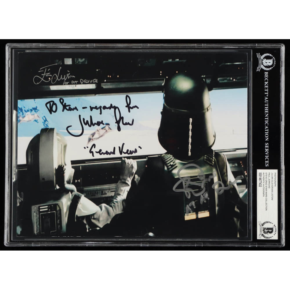 Julian Glover, Ian Liston, & Paul Jerricho Signed "Star Wars: The ...