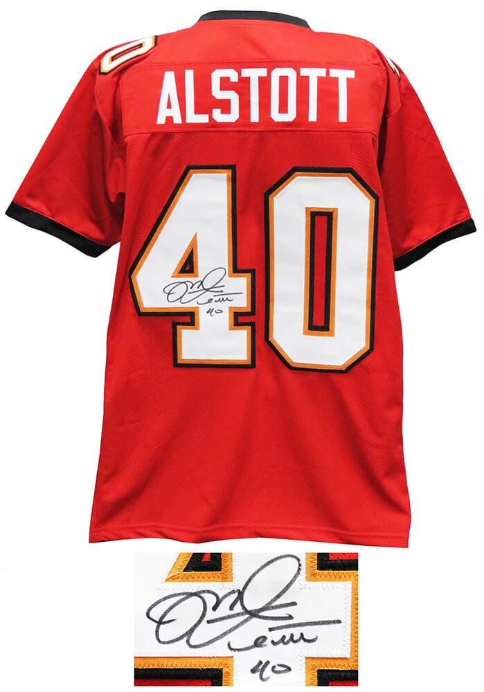 Mike Alstott Signed Jersey (Schwartz) | Pristine Auction