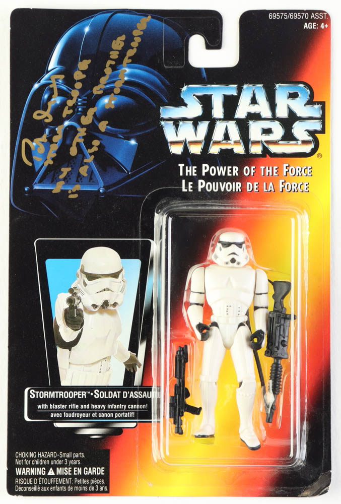 Peter Diamond Signed "STAR WARS: The Power Of The Force" Stormtrooper ...