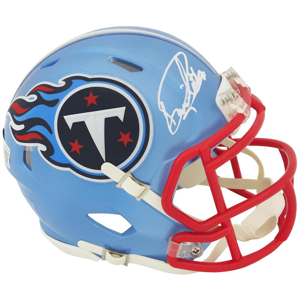Derrick Henry Signed Titans Flash Alternate Speed Mini Helmet (Beckett ...