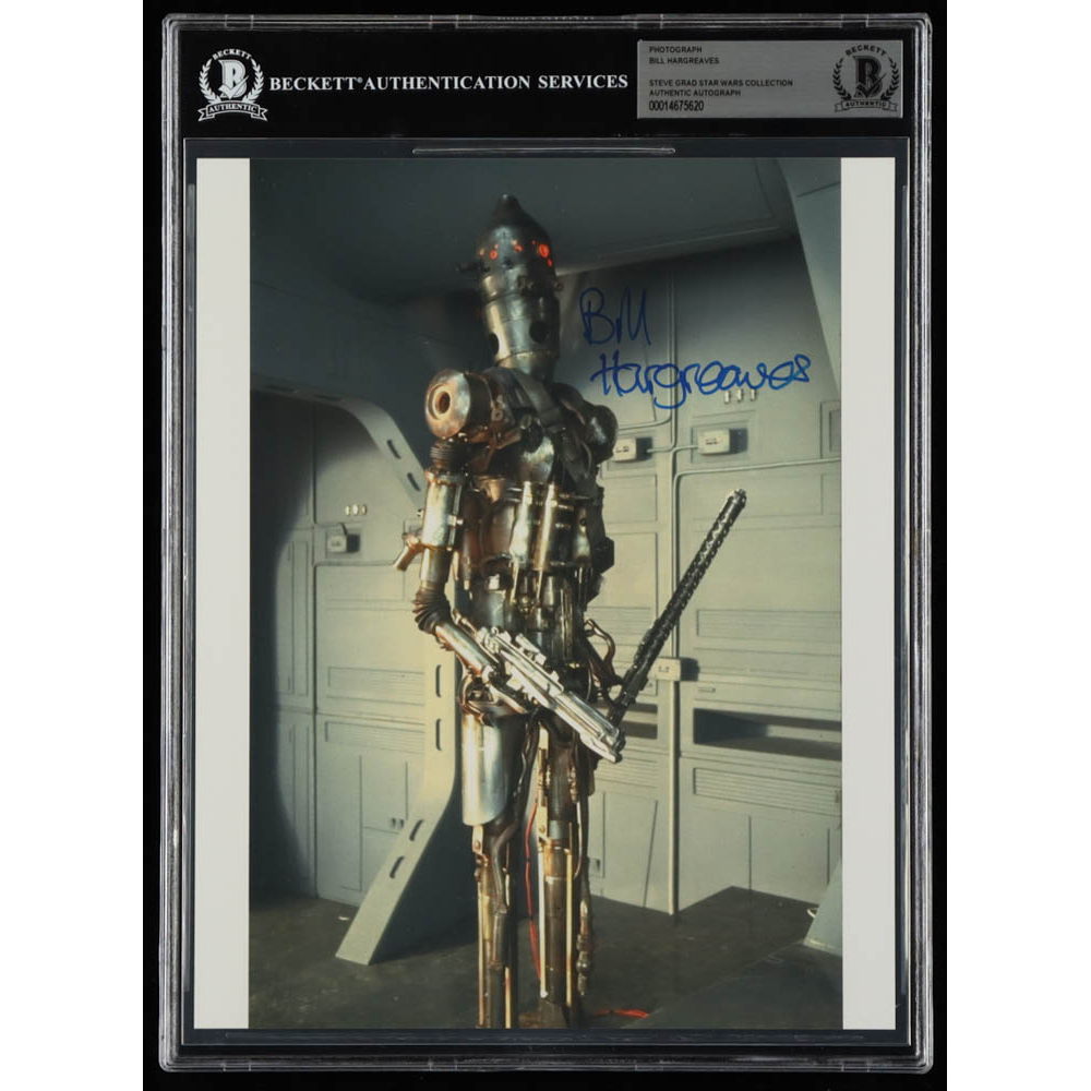 Bill Hargreaves Signed "Star Wars: Episode VI - Return of the Jedi ...