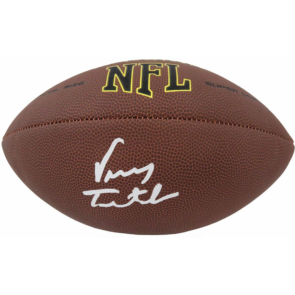 Vinny Testaverde Signed NFL Football (Schwartz) | Pristine Auction