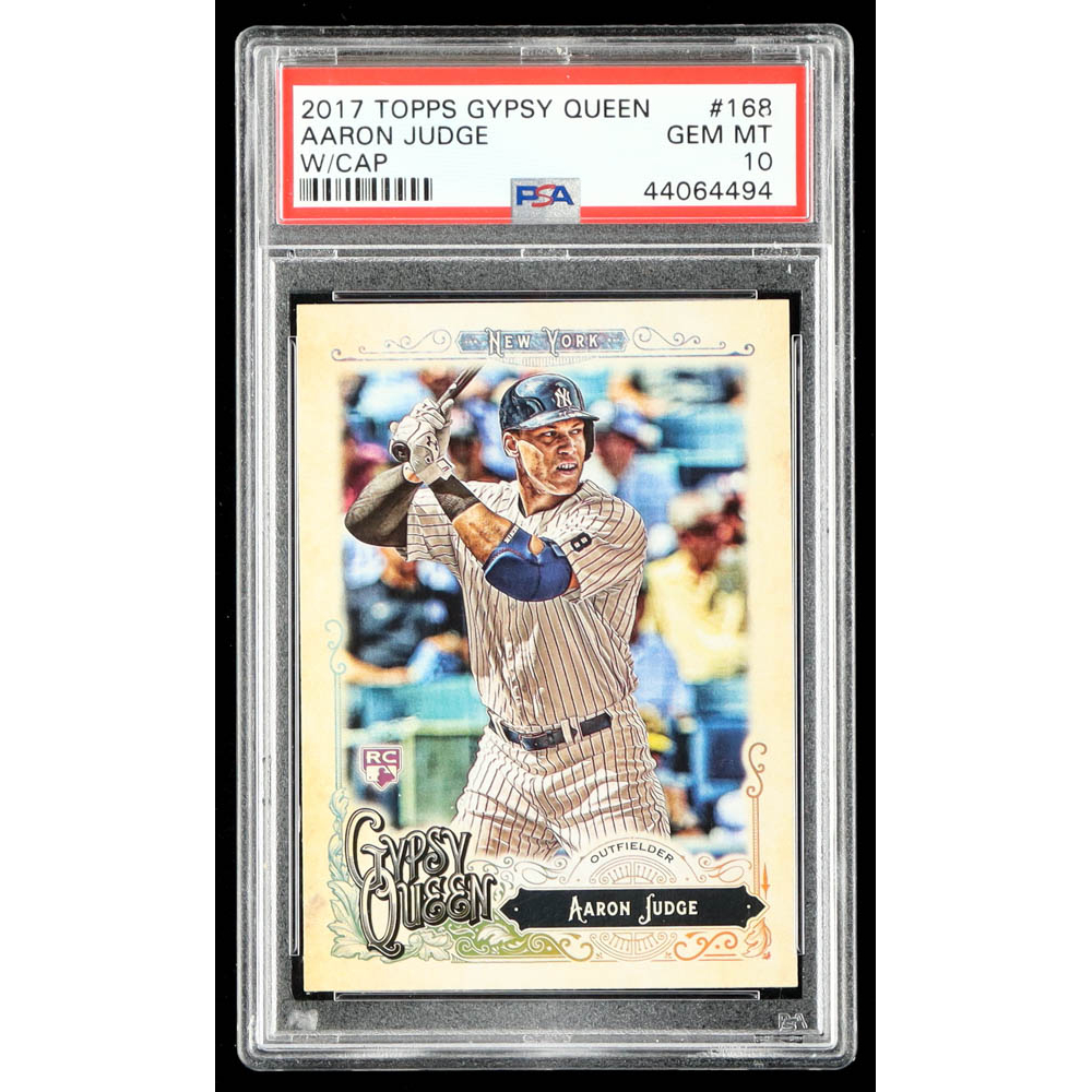Aaron Judge 2017 Topps Gypsy Queen #168A RC (PSA 10) | Pristine Auction