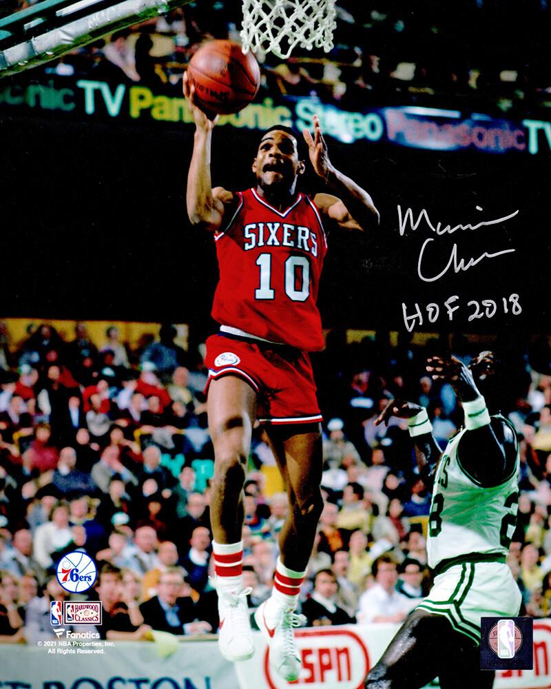 Maurice Cheeks Signed 76ers 8x10 Photo Inscribed "HOF '18" (Schwartz ...