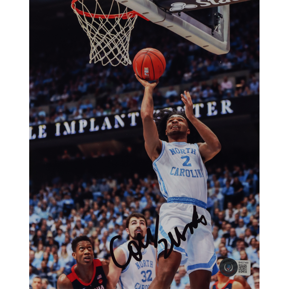 Coby White Signed North Carolina Tar Heels 8x10 Photo (Beckett ...