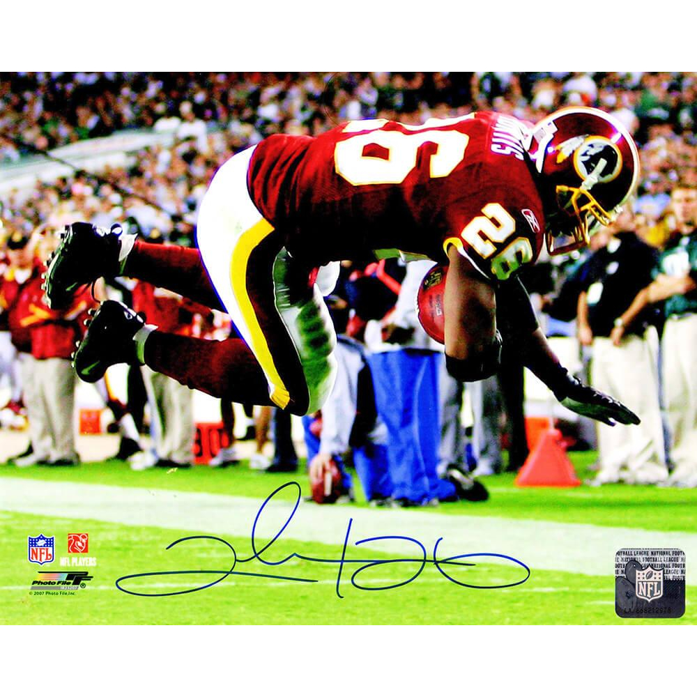 Clinton Portis Signed Redskins 8x10 Photo (Schwartz) | Pristine Auction