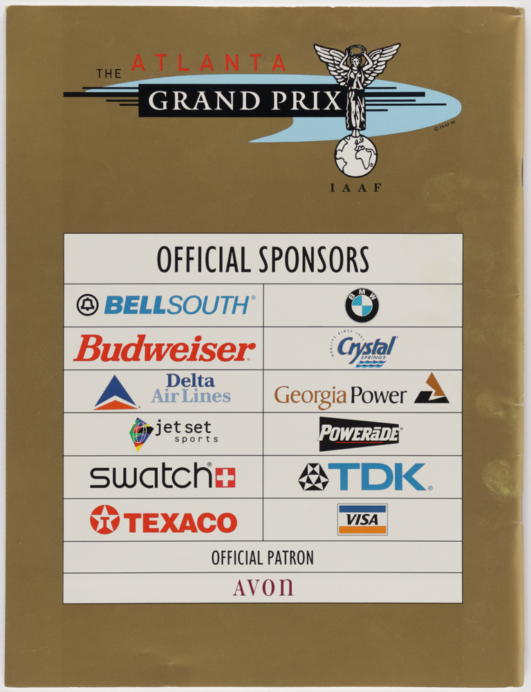 Al Gore Signed 1996 Olympic Stadium Dedication Program (Beckett ...