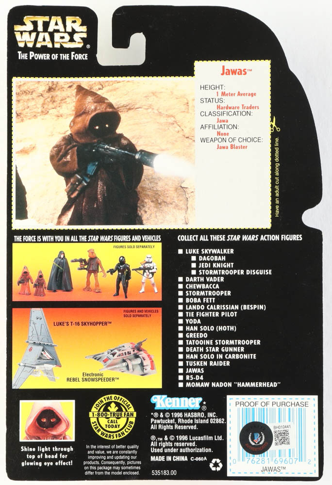 Andrea Wickman Miller Signed "STAR WARS: The Power Of The Force" Jawas ...