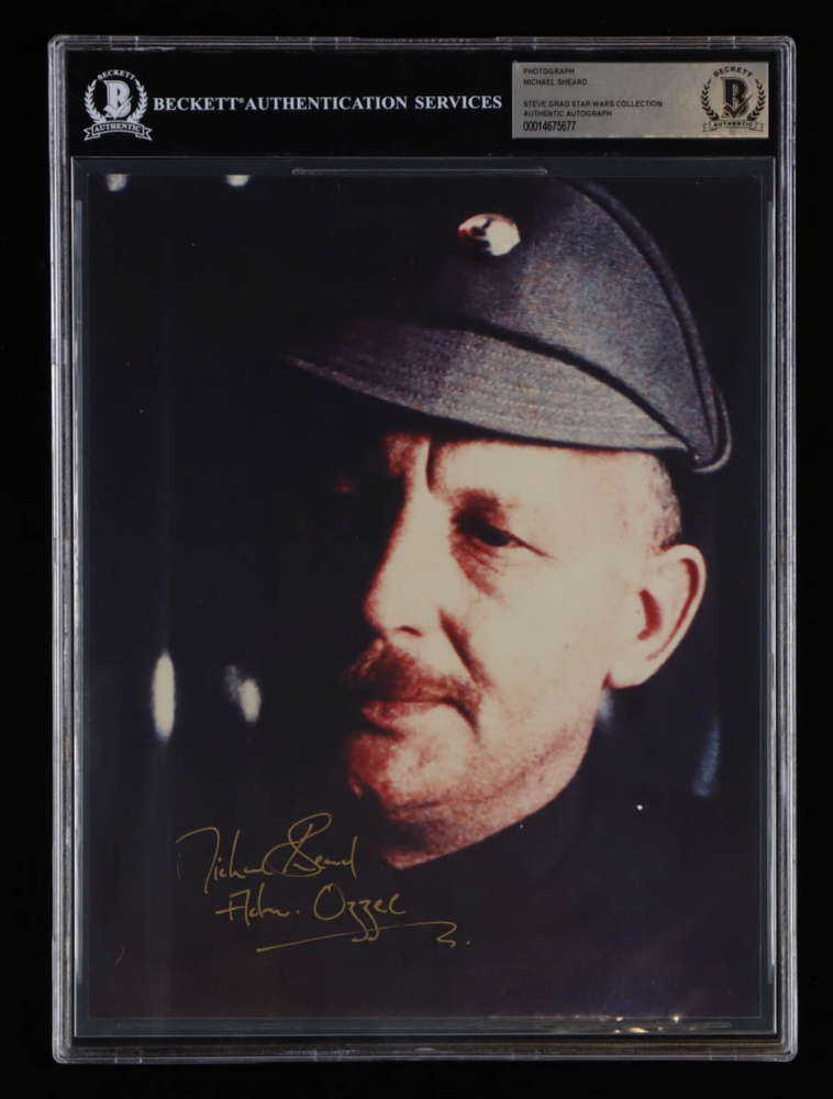 Michael Sheard Signed "Star Wars" 8x10 Photo Inscribed "Adm. Ozzel ...