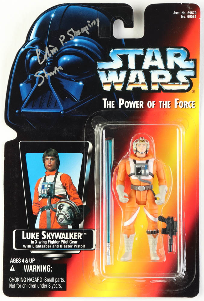 Colin Skeaping Signed "STAR WARS: The Power Of The Force" Luke ...