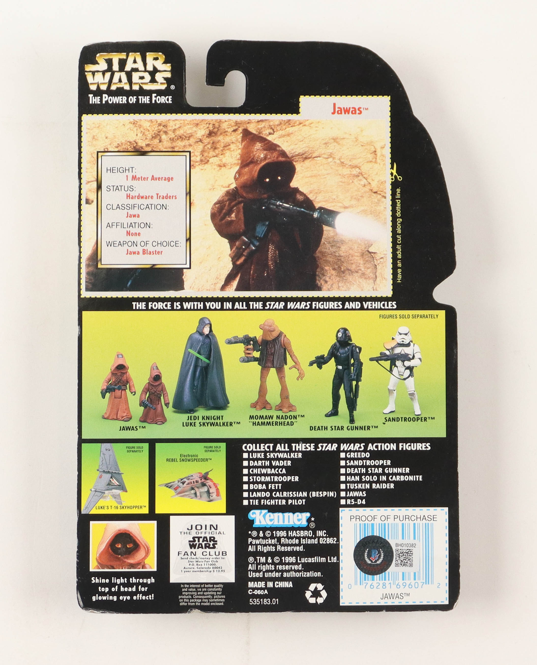 Andy Herd Signed "STAR WARS: The Power of the Force" Jawas Action ...