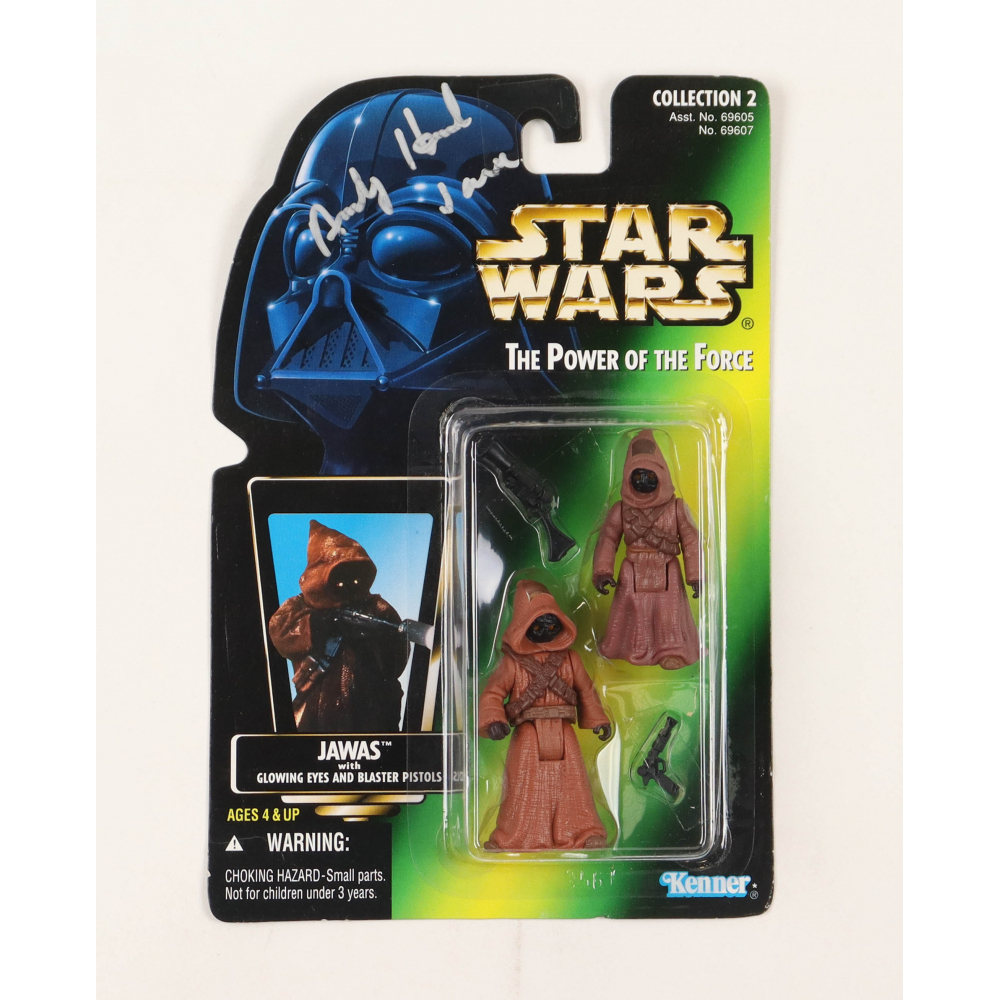 Andy Herd Signed "STAR WARS: The Power of the Force" Jawas Action ...