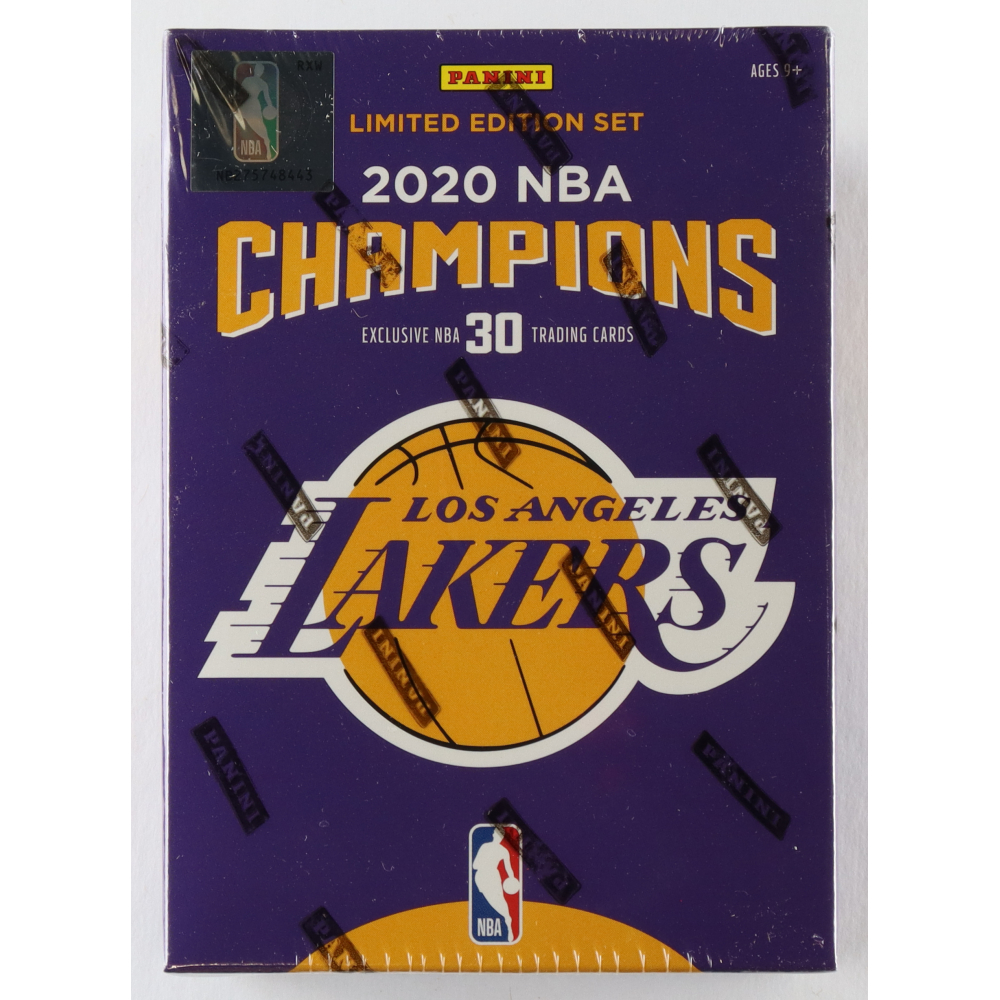 2020 Panini Los Angeles Lakers NBA Champions Blaster Box with (30 ...