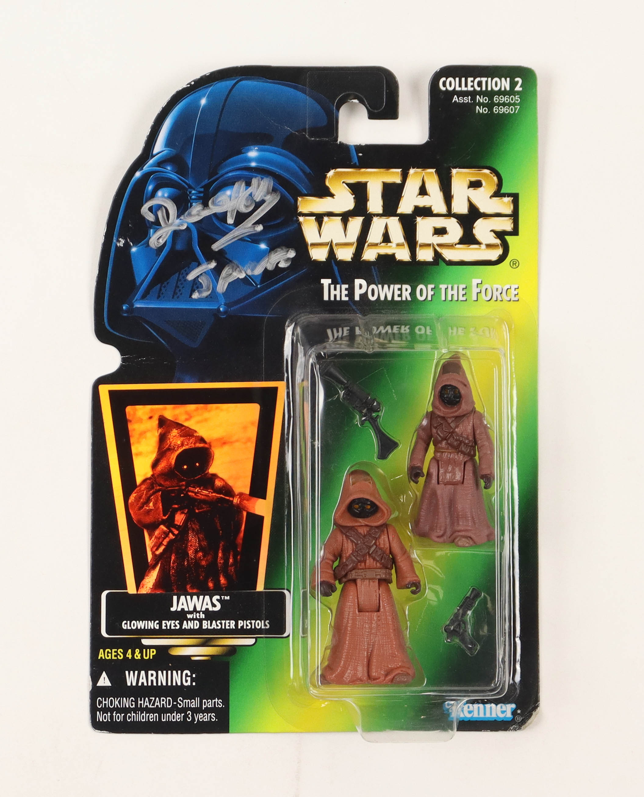 Deep Roy Signed "STAR WARS: The Power of the Force" Jawa Action Figure ...