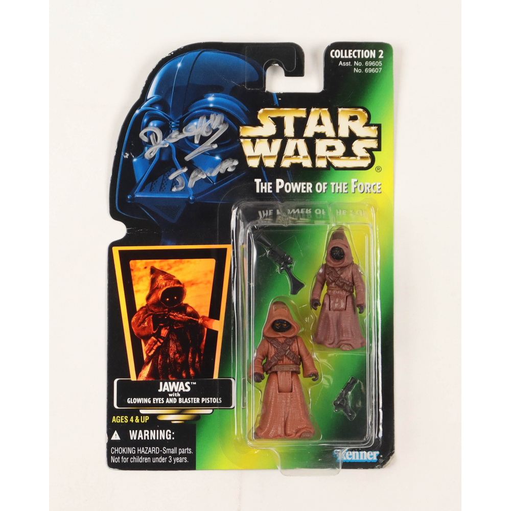 Deep Roy Signed "STAR WARS: The Power of the Force" Jawa Action Figure ...