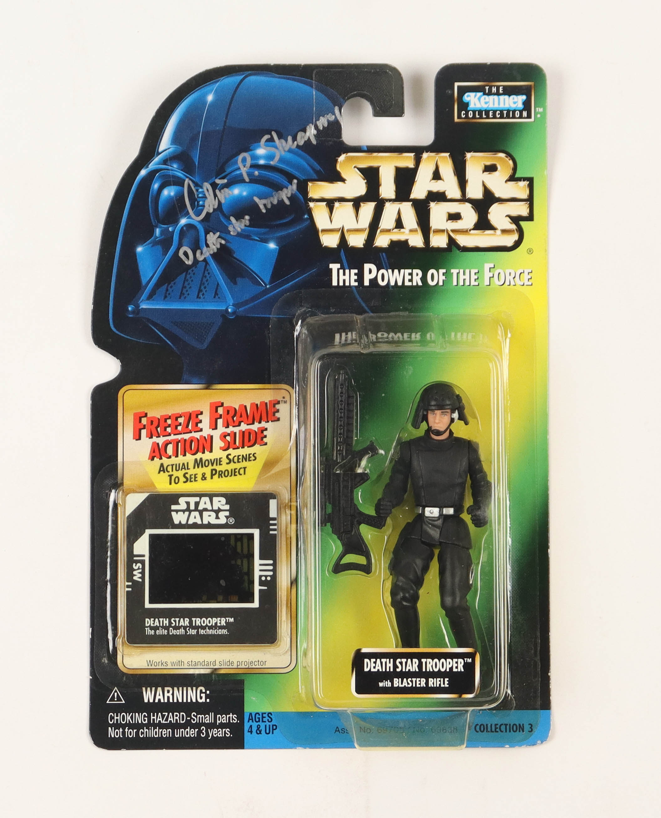 Colin Skeaping Signed "STAR WARS: The Power of the Force" Death Star ...