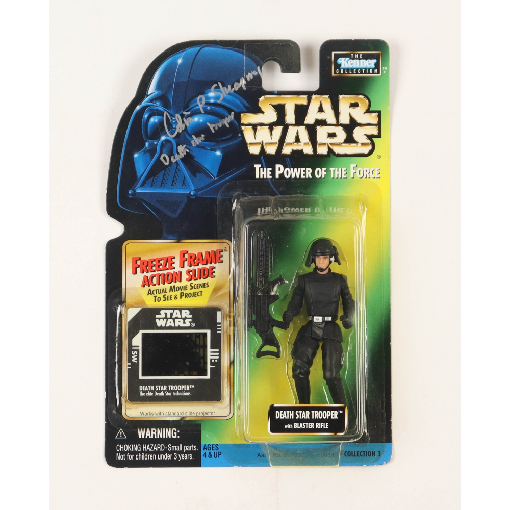 Colin Skeaping Signed "STAR WARS: The Power of the Force" Death Star ...