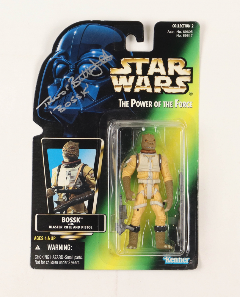 Trevor Butterfield Signed "STAR WARS: The Power of the Force" Bossk ...