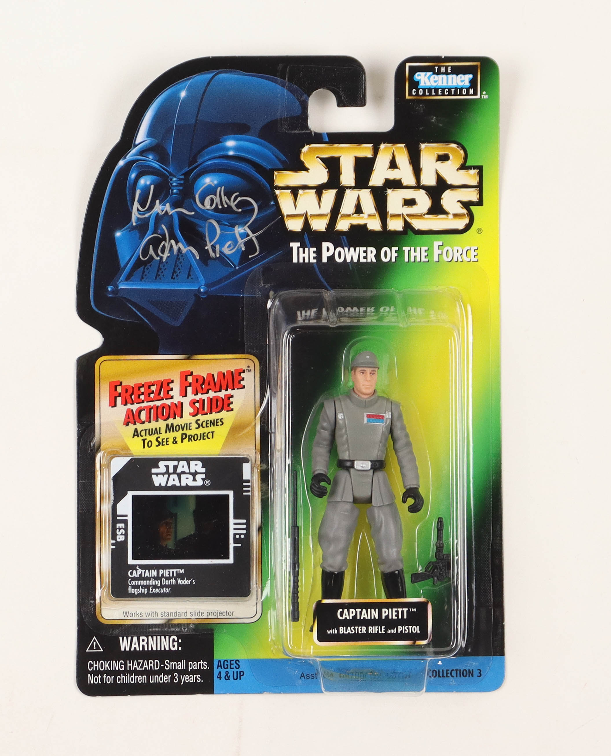Kenneth Colley Signed "STAR WARS: The Power of the Force" Captain Piett ...