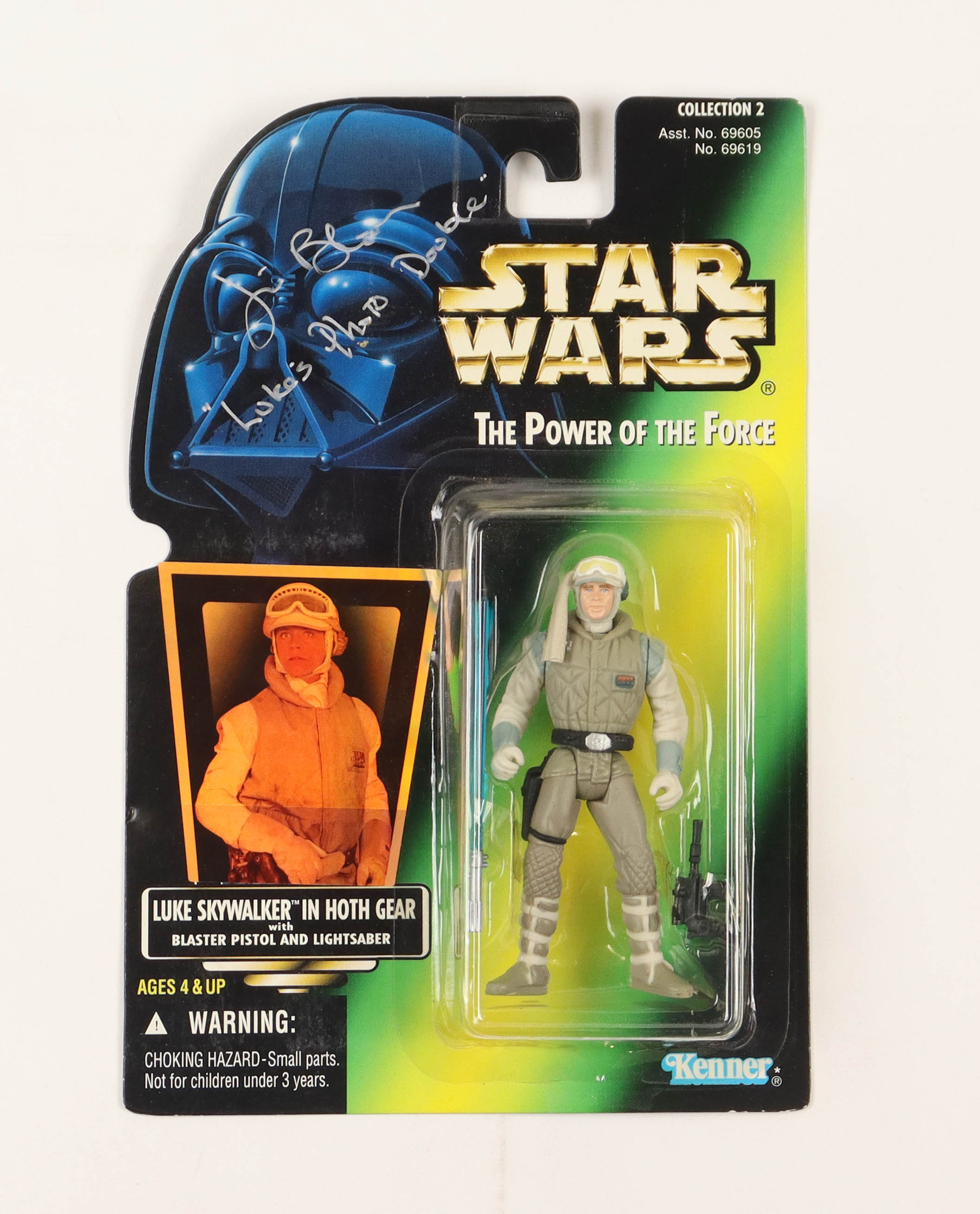 Jim Bloom Signed "STAR WARS: The Power of the Force" Luke Skywalker In ...
