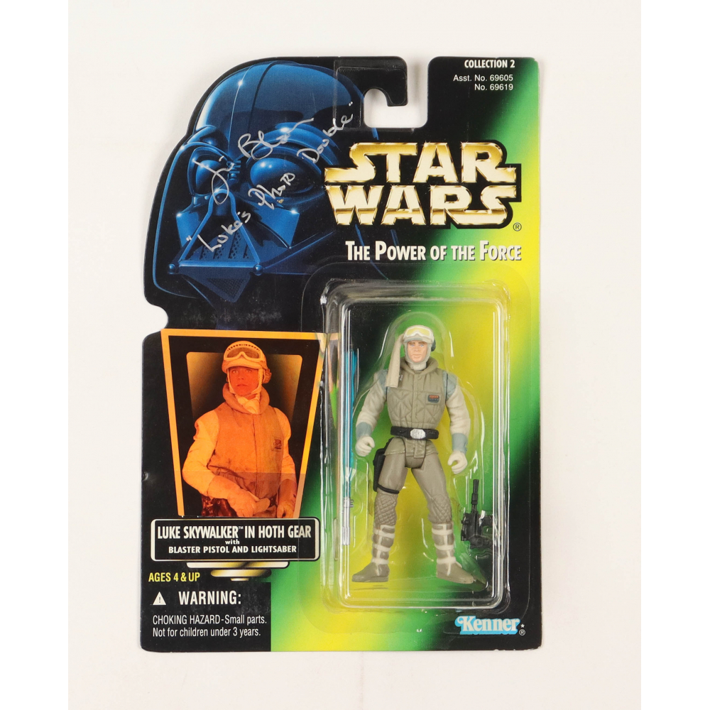 Jim Bloom Signed "STAR WARS: The Power of the Force" Luke Skywalker In ...