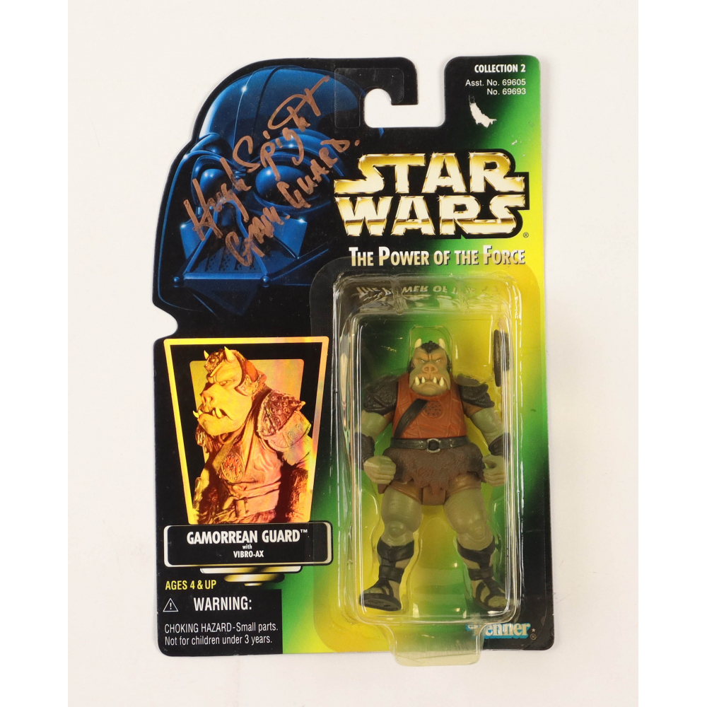 Hugh Spight Signed "STAR WARS: The Power of the Force" Gamorrean Guard ...
