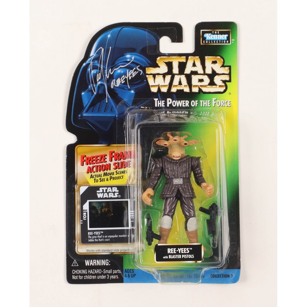 Paul Springer Signed "STAR WARS: The Power of the Force" Ree-Yees ...