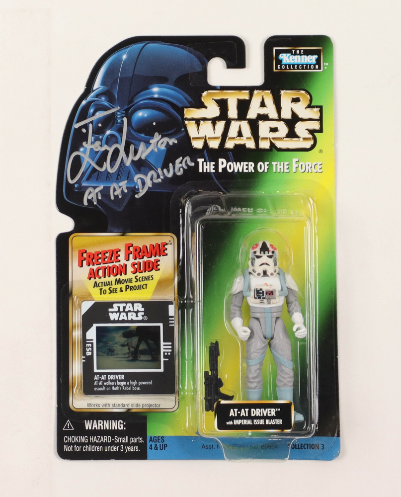 Ian Liston Signed "STAR WARS: The Power of the Force" AT-AT Driver ...