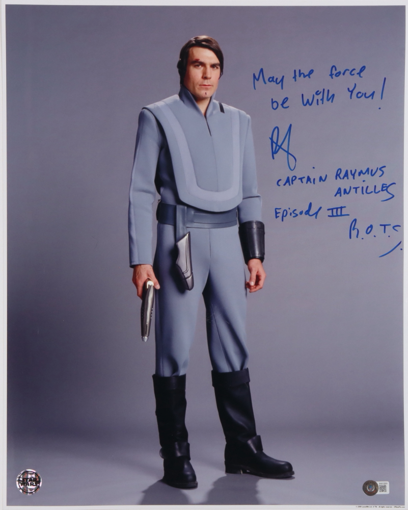 Rohan Nichol Signed "STAR WARS: Attack of the Clones" 16x20 Photo with ...