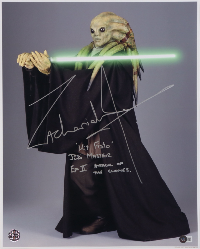 Zachariah Jensen Signed "STAR WARS: Attack of the Clones" 16x20 Photo ...