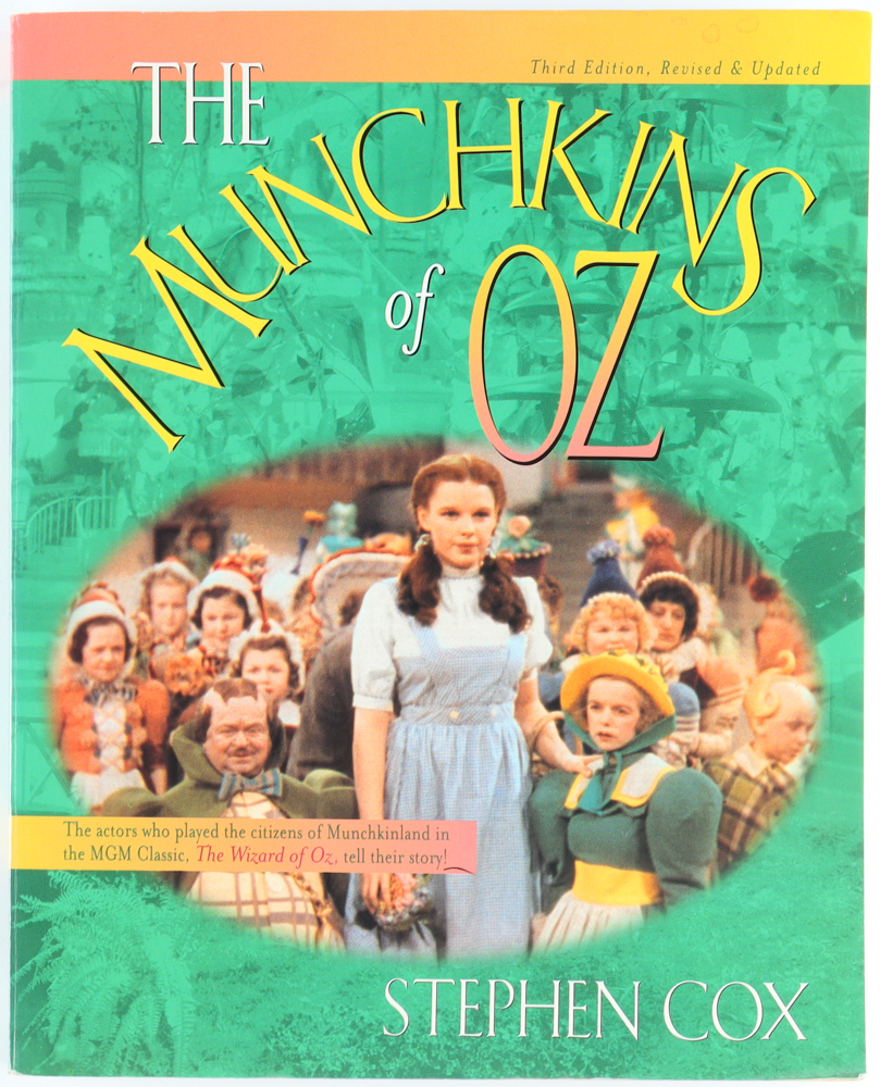 Mickey Carroll, Jerry Marren & Stephen Cox Signed "The Munchkins of Oz ...