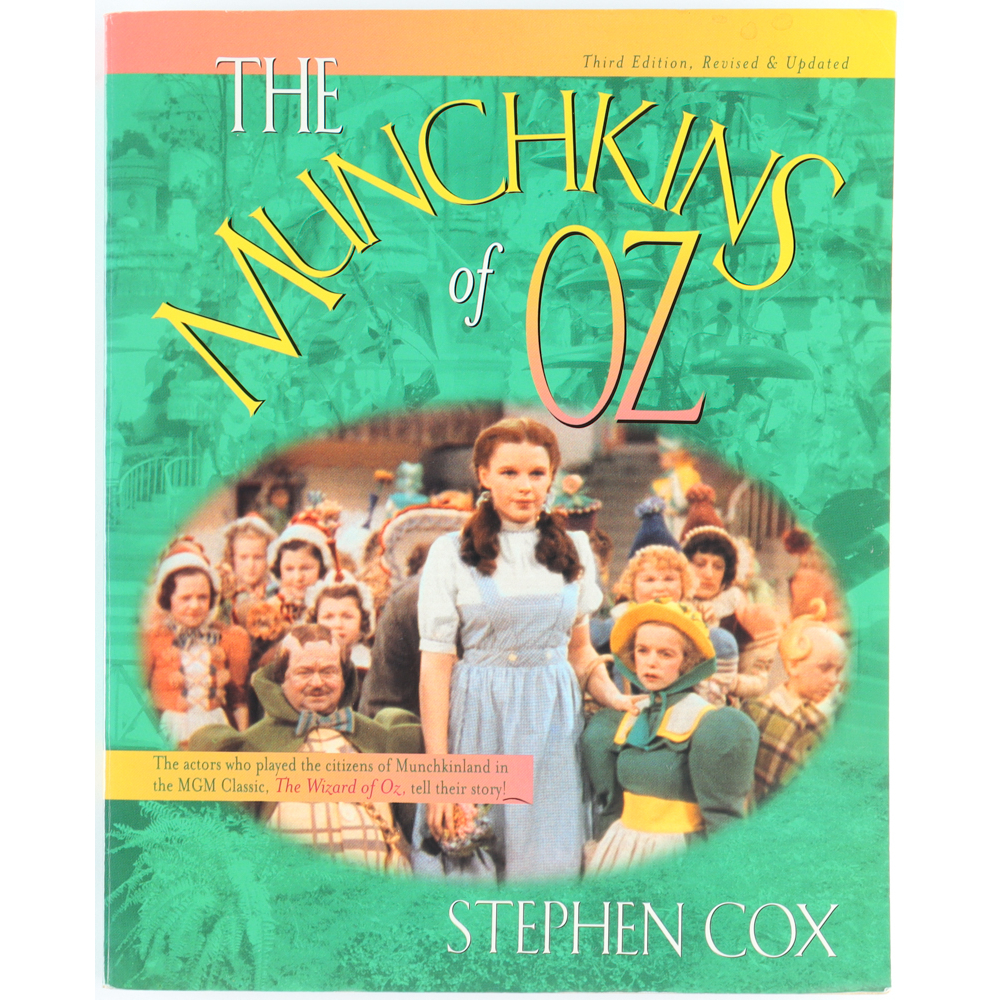 Mickey Carroll, Jerry Marren & Stephen Cox Signed "The Munchkins of Oz ...