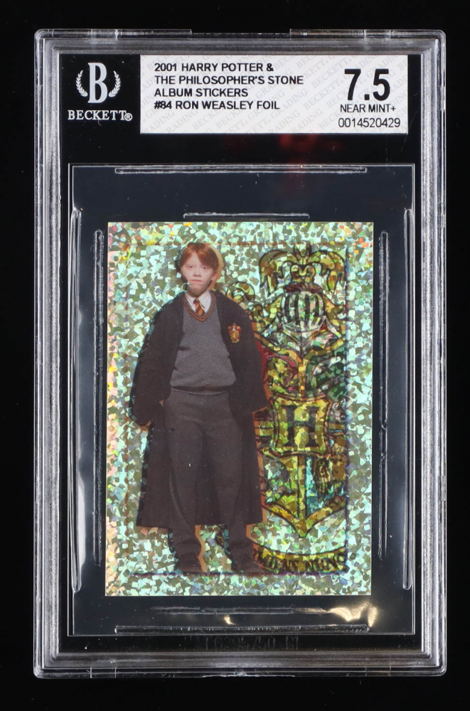 Ron Weasley 2001 Harry Potter & The Philosopher's Stone Album Stickers ...