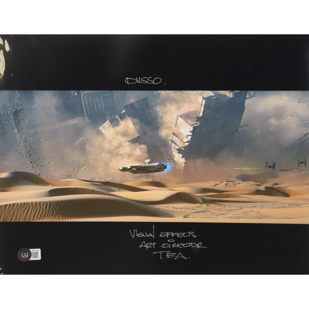 Yannick Dusseault Signed "Star Wars" 11x14 Photo Inscribed "Art ...