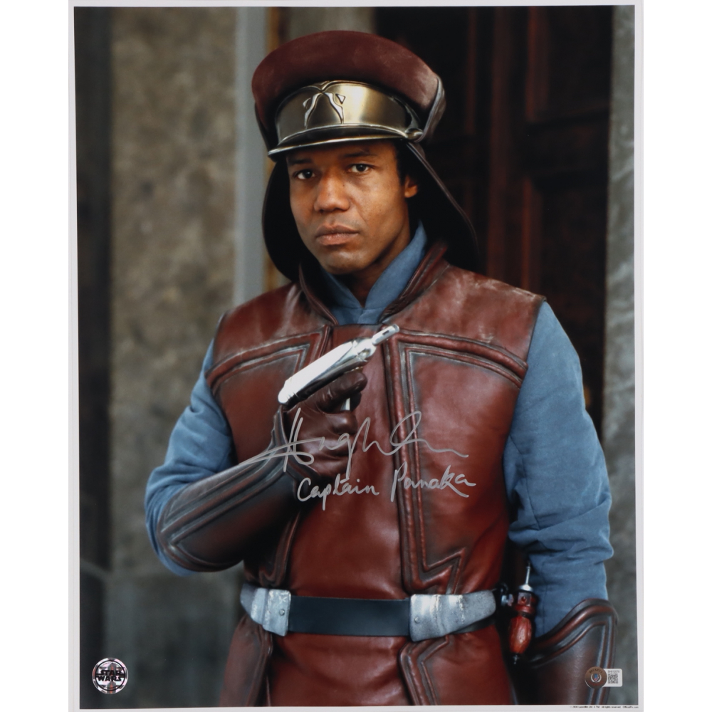 Hugh Quarshie Signed "STAR WARS: The Phantom Menace" 16x20 Photo ...