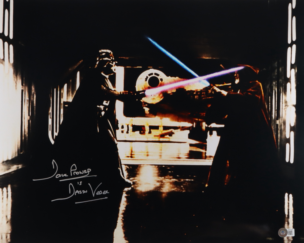 David Prowse Signed "Star Wars IV: A New Hope" 16x20 Photo Inscribed ...