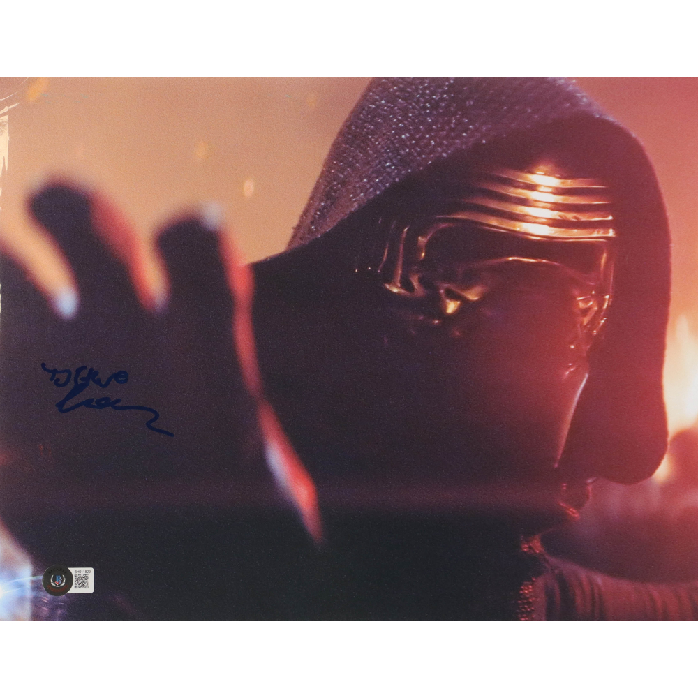 Adam Driver Signed "Star Wars" 11x14 Photo (Beckett) | Pristine Auction