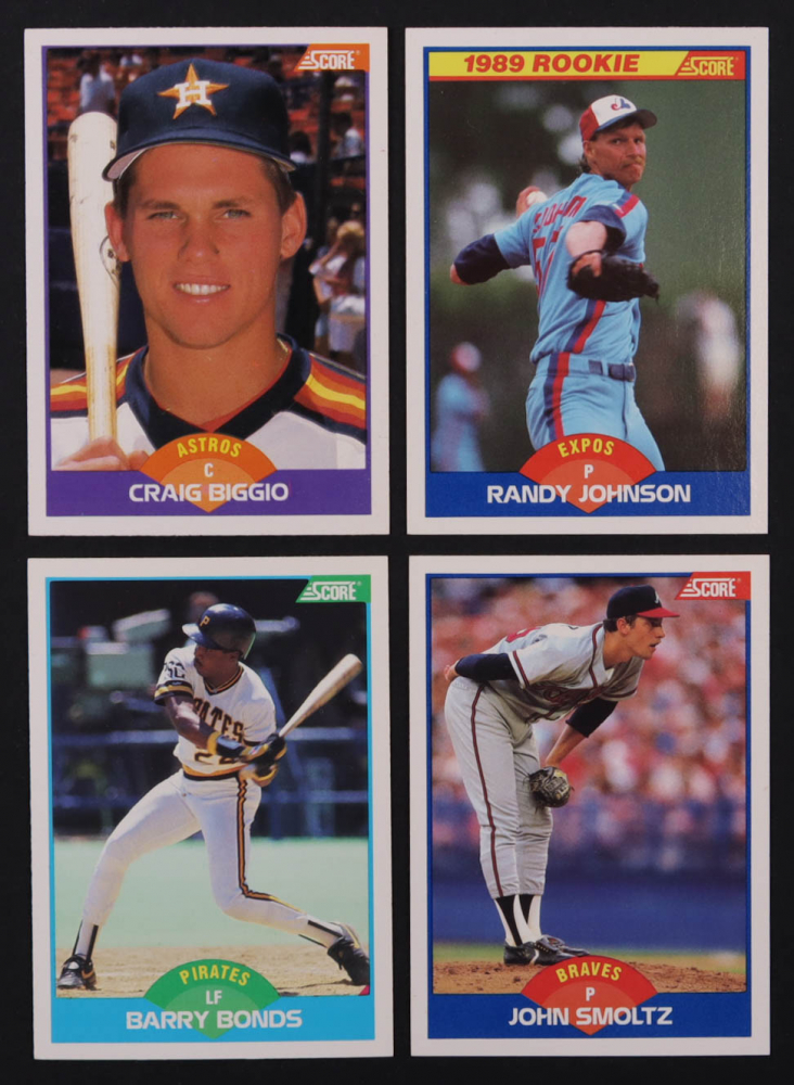 1989 Score Baseball Complete Set of (660) Cards with Craig Biggio #237 ...