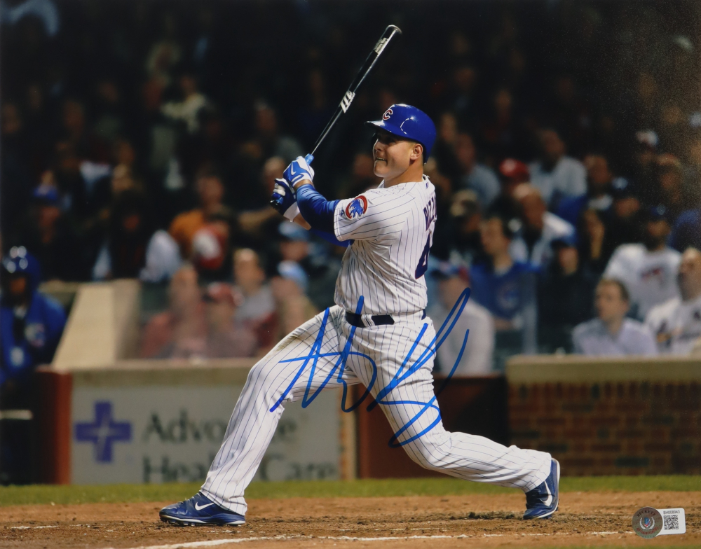 Anthony Rizzo Signed Cubs 11x14 Photo (Beckett) | Pristine Auction