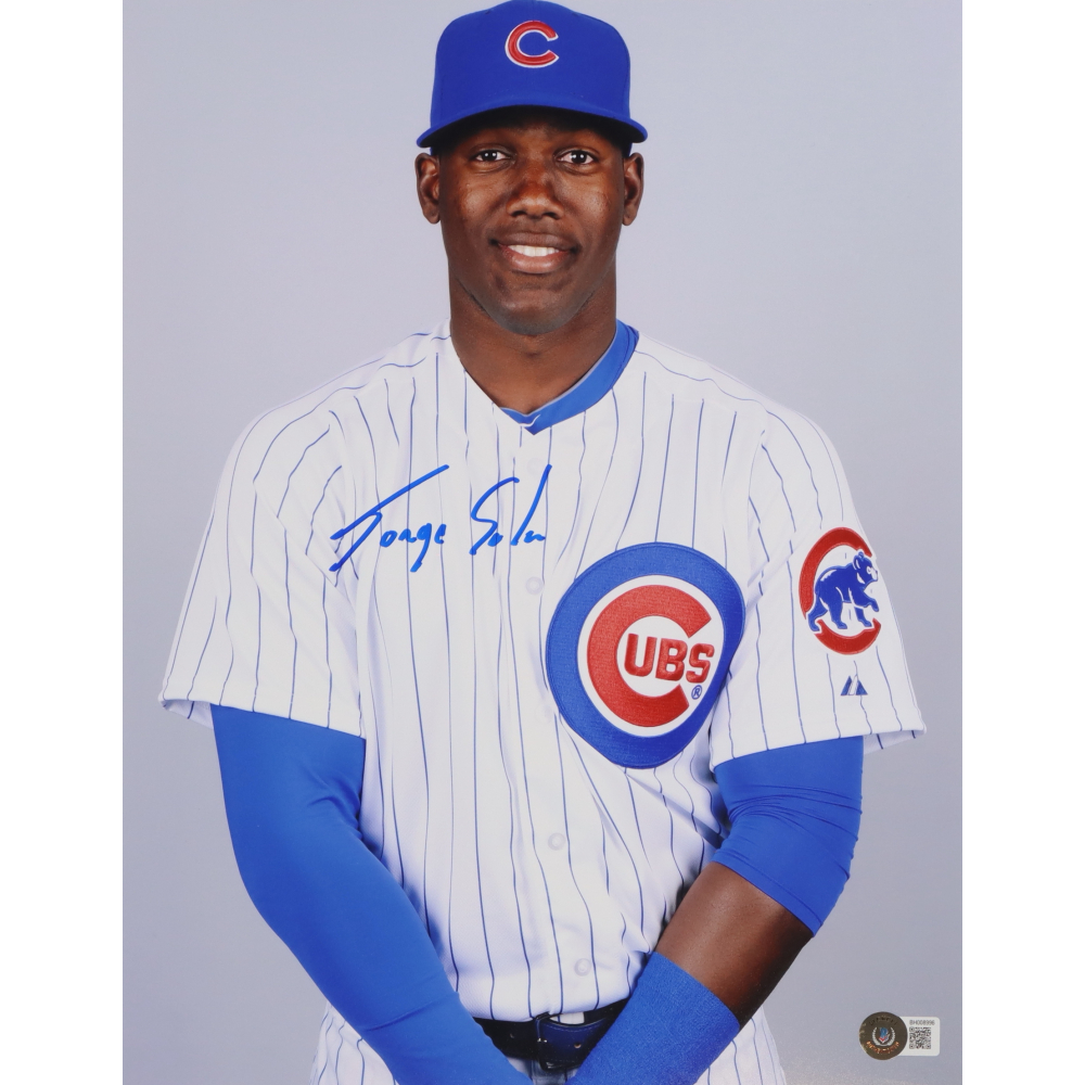 Jorge Soler Signed Cubs 11x14 Photo (Beckett) | Pristine Auction