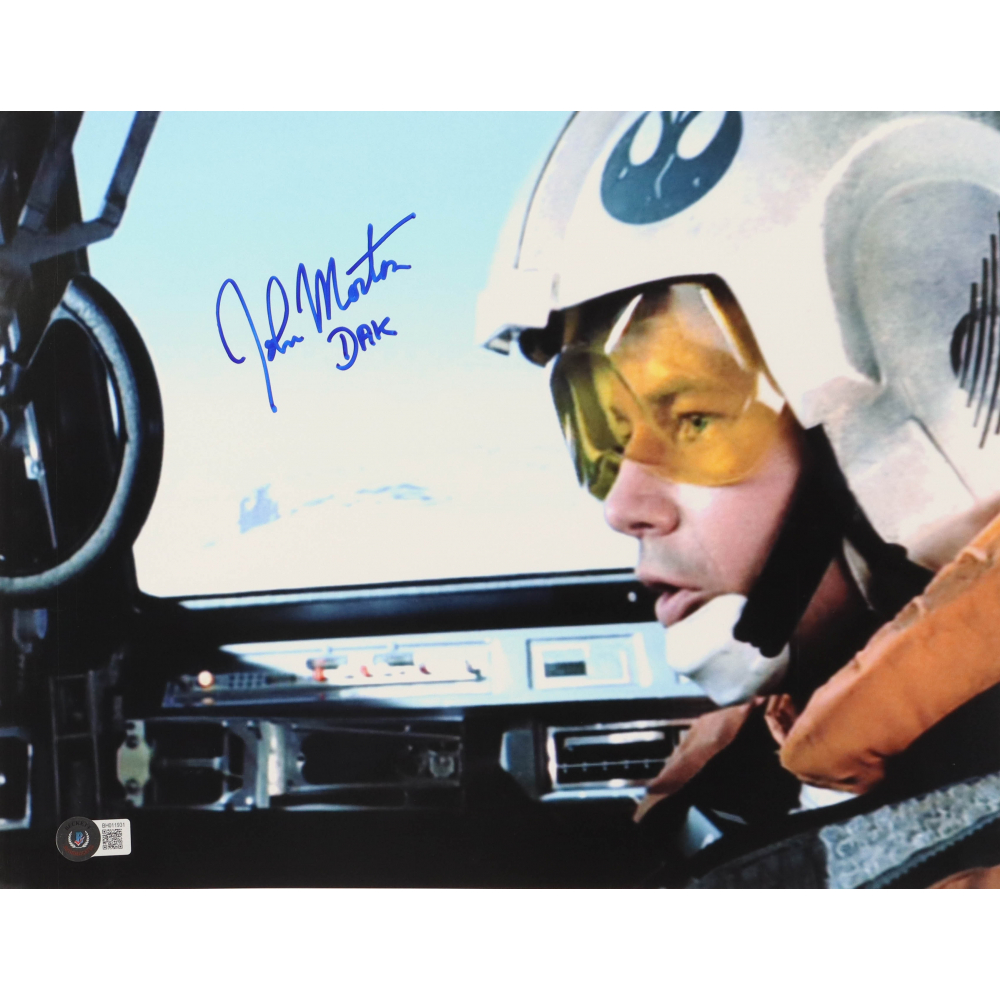 John Morton Signed "Star Wars" 11x14 Photo Inscribed "Dak" (Beckett ...