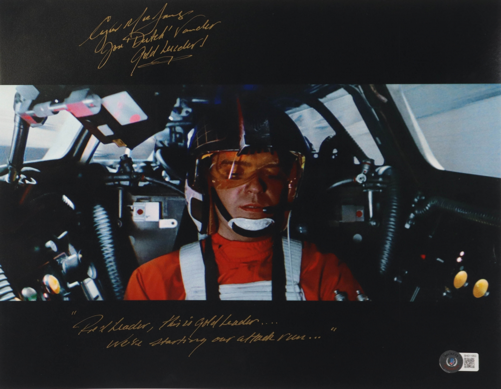 Angus MacInnes Signed "Star Wars" 11x14 Photo with Extensive ...