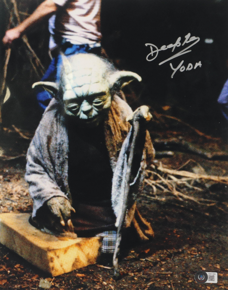 Deep Roy Signed "Star Wars" 11x14 Photo Inscribed "Yoda" (Beckett ...