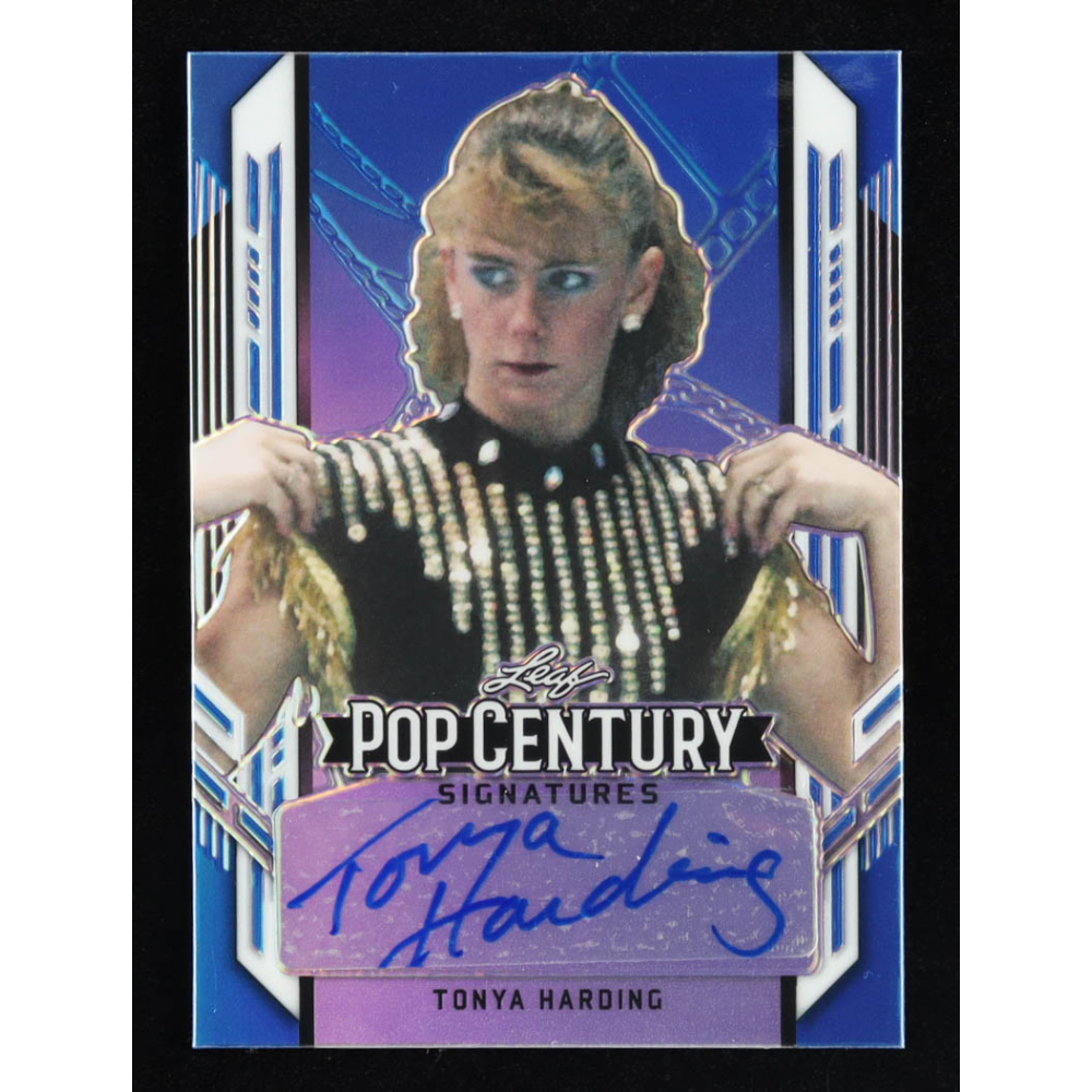 Tonya Harding 2021 Pop Century Metal Blue Autographs #BATH1 | Pristine ...