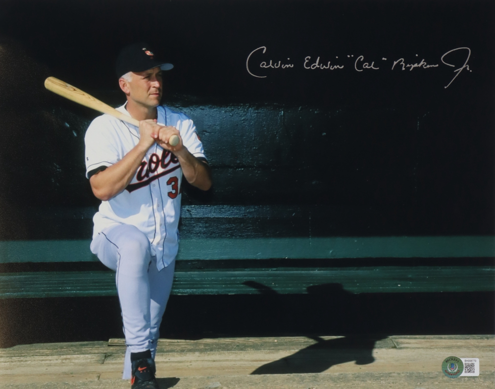 Calvin Edwin "Cal" Ripken Jr. Signed Orioles 11x14 Photo (Beckett ...