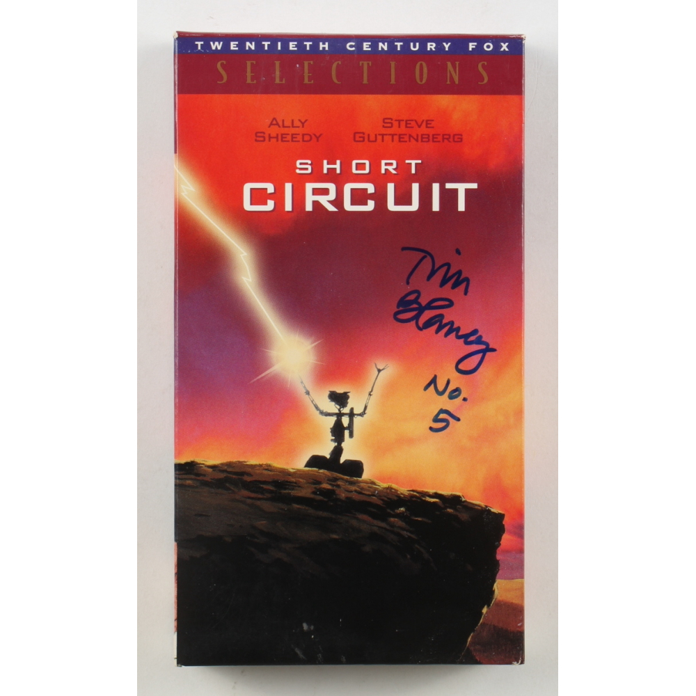 Tim Blaney Signed "Short Circuit" VHS Tape with Original Packaging ...
