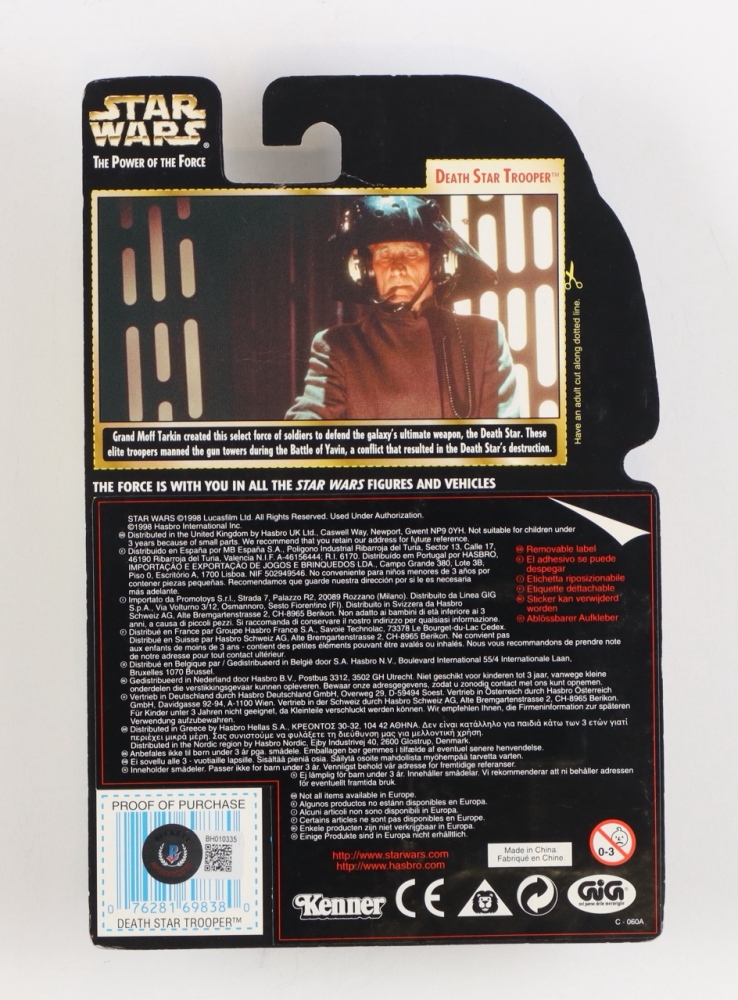 Ron Conrad Signed 1998 "Star Wars: The Power of The Force" Freeze Frame ...