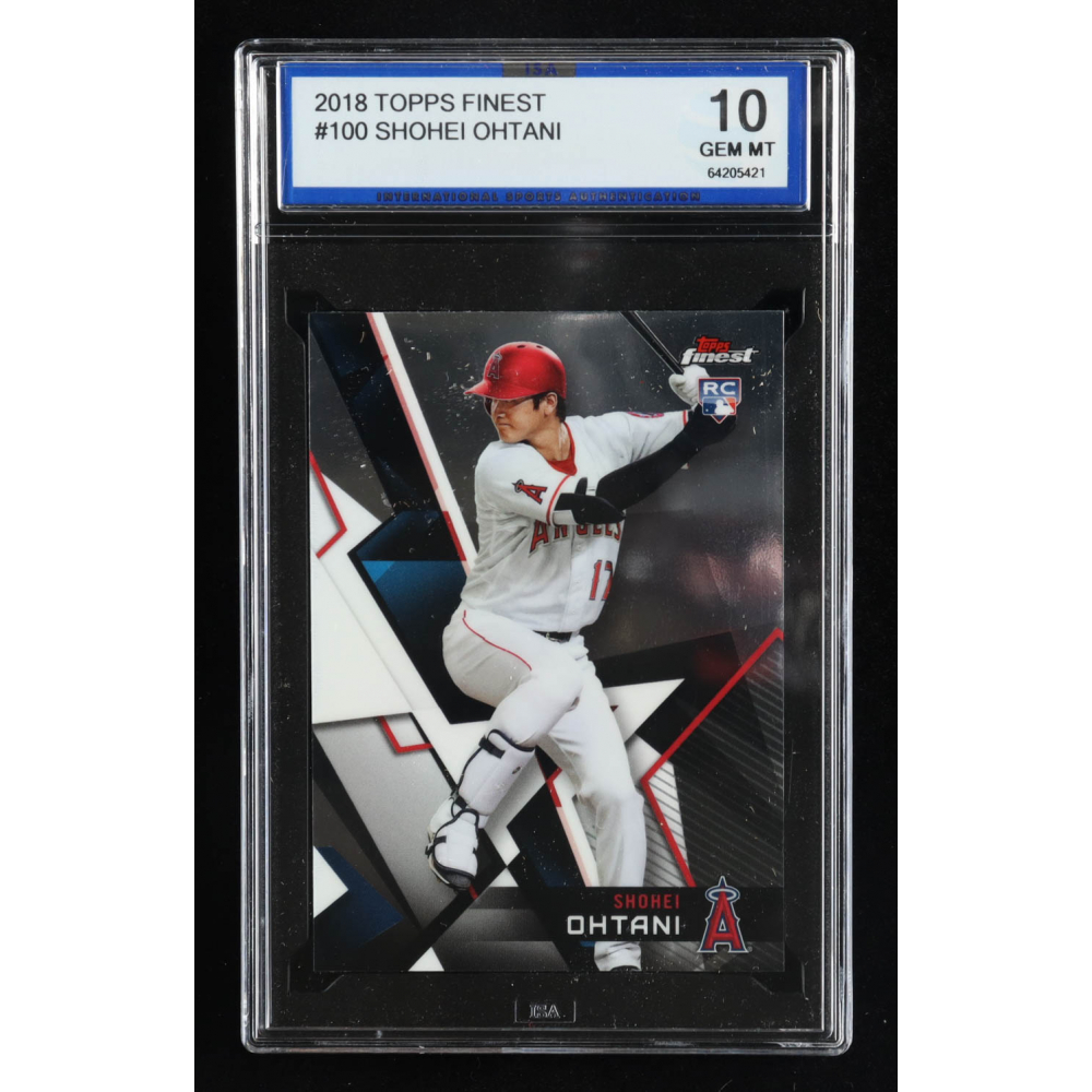 Shohei Ohtani 2018 Finest #100 RC (ISA 10) | Pristine Auction