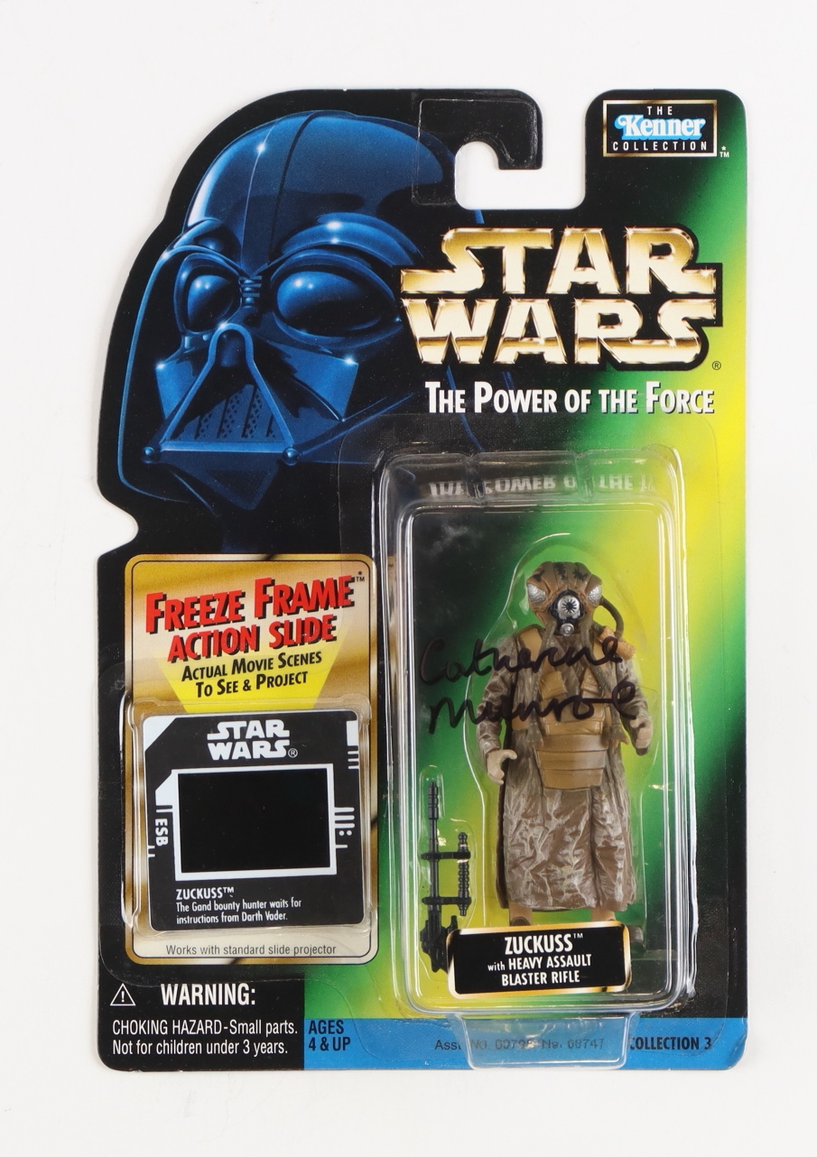 Catherine Munroe Signed 1997 "Star Wars: The Power of The Force" Freeze ...