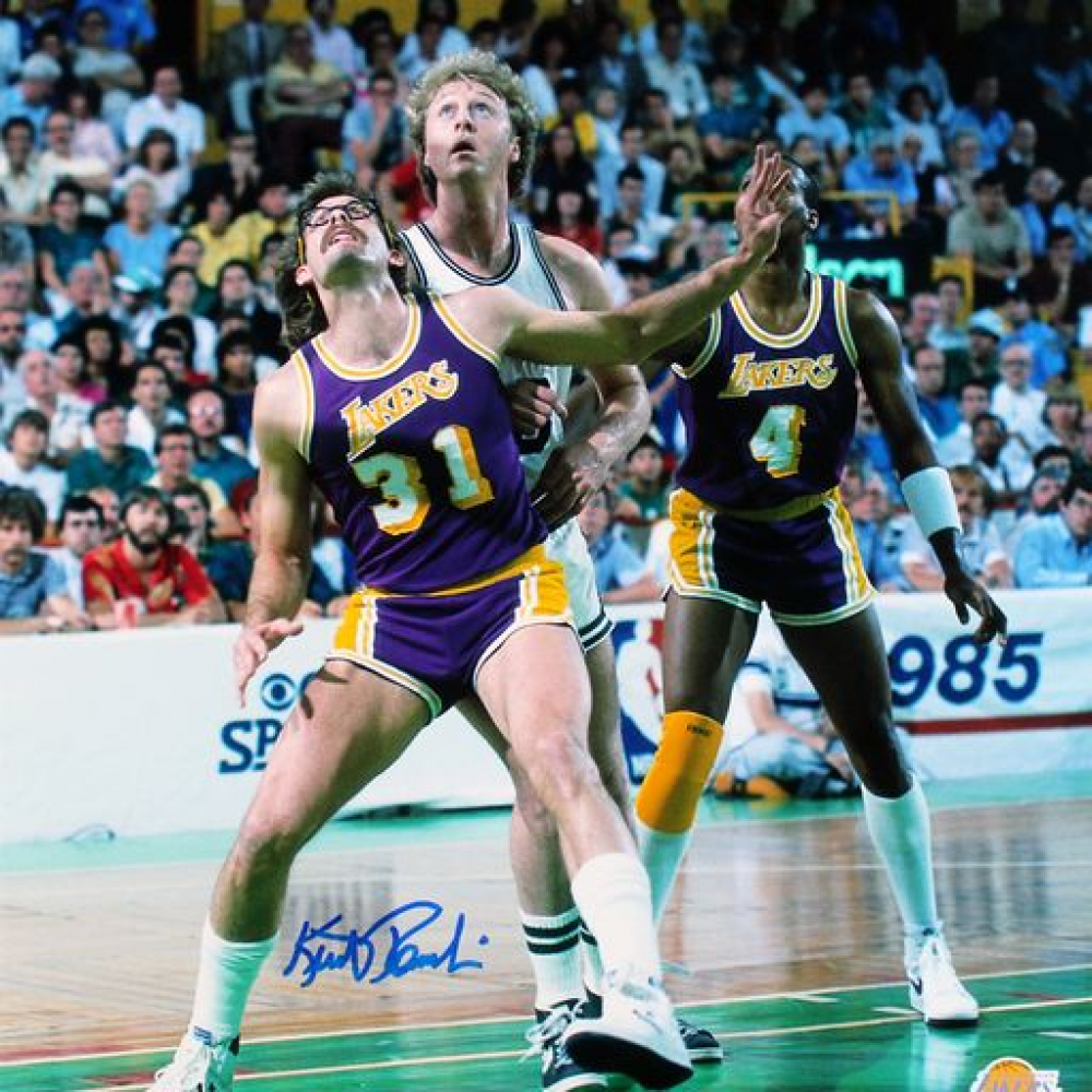 Kurt Rambis Signed Lakers 16x20 Photo (Beckett) | Pristine Auction